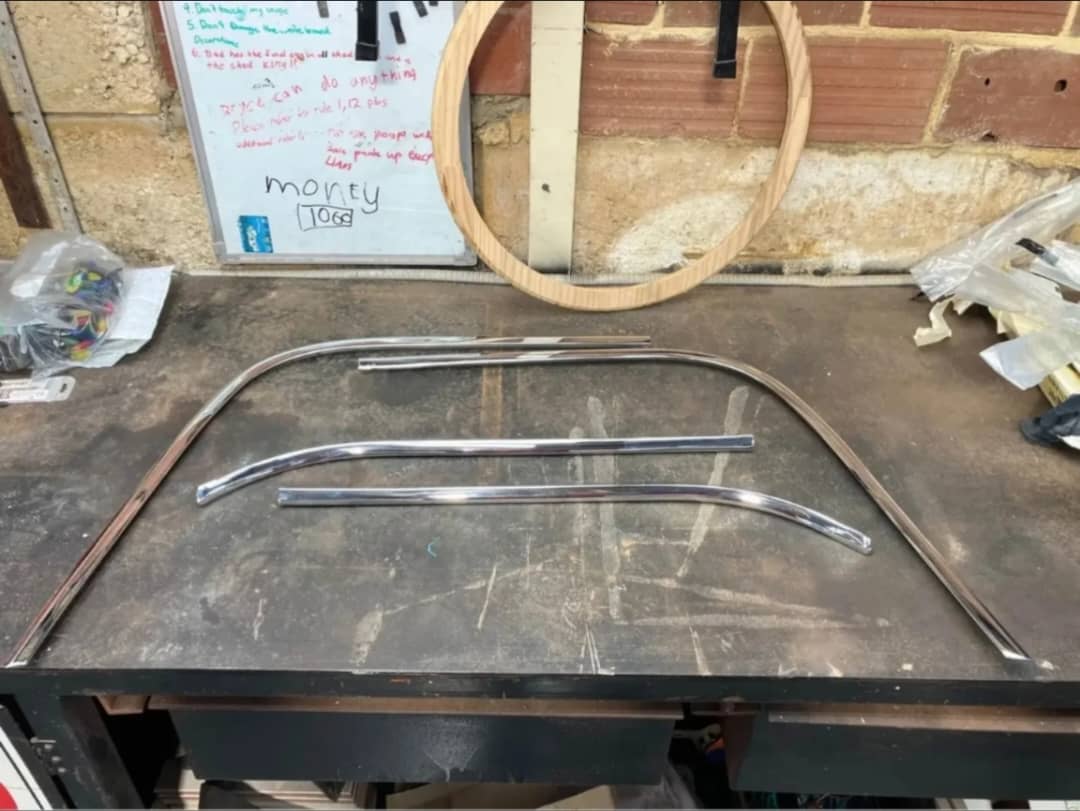 Ford XA XB XC Coupe rear windscreen stainless trim – Holden Exotic Parts